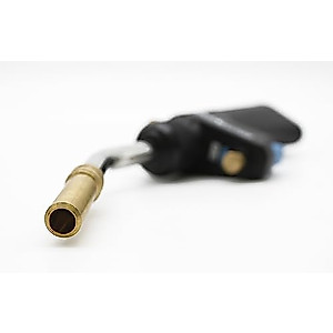 Flame King FK-028CGA High Intensity Propane Torch Head for Soldering, Brazing, Plumbing, Lighting Charcoal/Fire Pits,Compatible with 1LB Cylinders, MAPP, and MAP-PRO