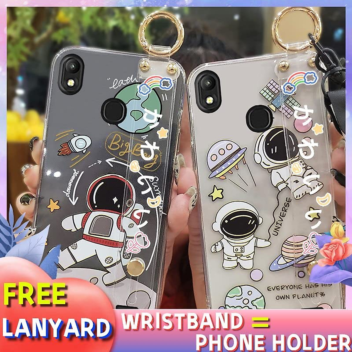 Anti-Knock for Man Lulumi Phone Case for Infinix Smart 2 HD/X609, TPU Shockproof for Girls Cute Anime Fashion Design for Boy Luxury Cartoon Fashion Waterproof Cover Beautiful, 5