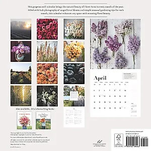 Floret Farm's A Year in Flowers 2021 Wall Calendar: (Gardening for Beginners Photographic Monthly Calendar, 12-Month Calendar of Floral Design and Flower Arranging)
