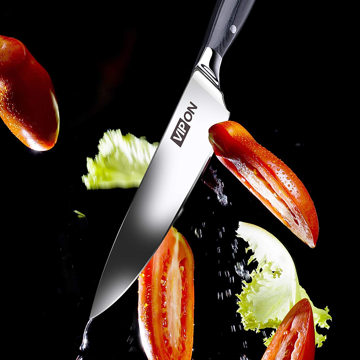 Soufull 8-inch Professional Japanese Chef Knife - High Carbon Stainless Steel Blade, Ultra-Sharp Edge, Ergonomic Handle - Perfect for Kitchen and Culinary Enthusiasts