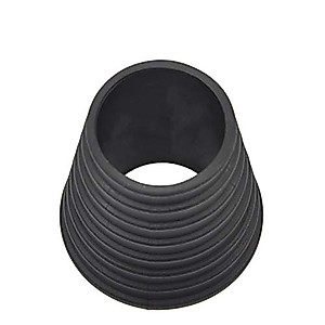 Myard Umbrella Cone Wedge Shim for Patio Table Hole Opening or Base 1.8 to 2.4 Inch, Umbrella Pole Diameter 1-1/2" (38mm, Black)