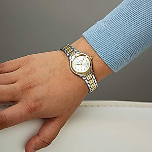 Anne Klein Women's 105491SVTT Two-Tone Dress Watch