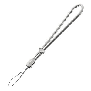 elago Lanyard Compatible with AirPods Pro 2, Nylon Wrist Strap, Anti Drop, Extra Security, Adjustable Button, widely Applicable (Ivory)