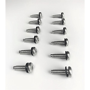 12 ea 2007 to 2018 Wrangler JK Stainless Steel Windshield Frame Torx Screws