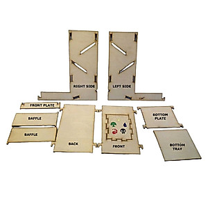 Critical Fail Dice Tower | Portable RPG Dice Roller | Fully Collapsible | Comes with Travel Bag | Tabletop Gaming | Large Dice Roller | Perfect for GMS, DND, Dungeons and Dragons, Pathfinder