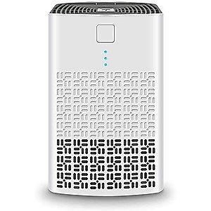 ZHENGXOO Small Air purifier for Bedroom with True HEPA, Portable Air Cleaner Designed for Small Rooms uses 5V 1A Usb Power Interface Model：AM-120 (White)…