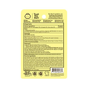 Sun Bum SPF 30 Sunscreen Lip Balm | Vegan and Cruelty Free Broad Spectrum UVA/UVB Lip Care with Aloe and Vitamin E for Moisturized Lips | Variety Pack |0.15 Ounce (Pack of 3)
