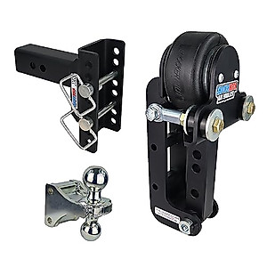 Shocker Air Equalizer for Weight Distribution Hitch - 12,000 lbs, Fits 2" Hitch 5" Rise 4" Drop