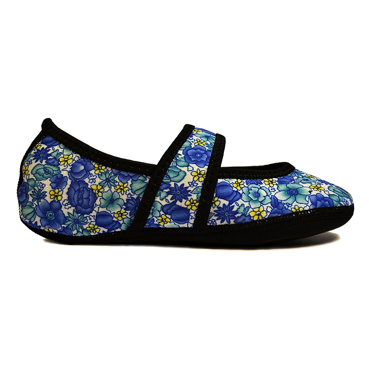 Nufoot Women's Betsy Lou Slipper, Bluebell, Small