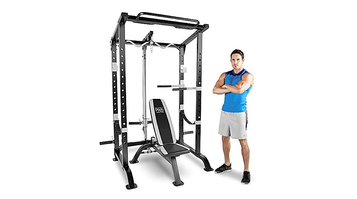 Marcy Pro Full Cage Home Gym System for Total Body Strength