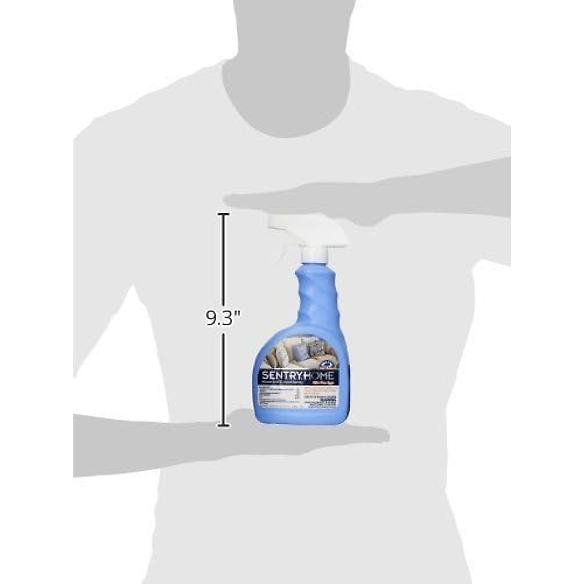 SentryHome Home & Carpet Flea & Tick Spray (24 oz)