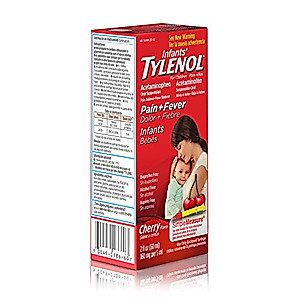 Infants' Tylenol Acetaminophen Liquid Medicine, Cherry, 2 fl. oz