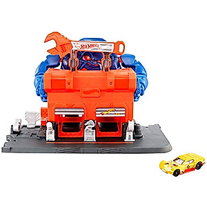 Hot Wheels Creature Attack Playsets, Gorilla Garage, Multicolor