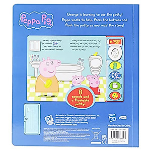 Peppa Pig – Let’s Go Potty! Interactive 5-Button Potty Training Sound Book – PI Kids