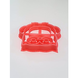 T3D Cookie Cutters Owl Cookie Cutter, Suitable for Cakes Biscuit and Fondant Cookie Mold for Homemade Treats 3.52inch x 3.52inch x 0.55inch