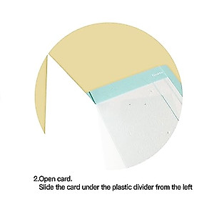 Srunffe Card Mat for Cricut Joy (4.5x6.15 inch, 3 packs), Adhesive Durable Craft Sticky Cutting Mat for Insert Cards, Replacement Accessories for Cricut Joy