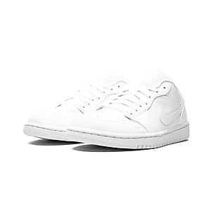 Jordan Womens WMNS Air 1 Low AO9944 111 Triple White - Size 6.5W