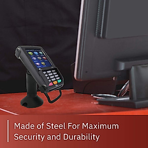 Discount Credit Card Supply DCCStands Swivel and Tilt Pax S300 & SP30 Terminal Stand, Screw-in and Adhesive