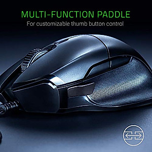 Razer Basilisk Essential Gaming Mouse: 6400 DPI Optical Sensor - Chroma RGB Lighting - 7 Programmable Buttons - Mechanical Switches - Classic Black