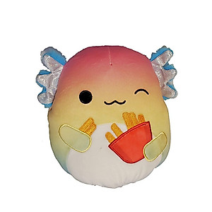 Squishmallows 8" Flip-A-Mallows Aika The Axolotl and Floyd Fries