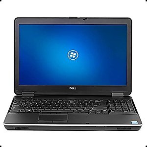 Dell E6540 15.6inch Laptop Intel Core i5-4300M 2.6GHz 8GB Ram 500GB HDD Windows 10 Pro 64bit (Renewed)