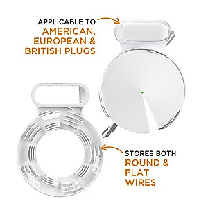 BANGCHEER Wi-Fi Wall Mount, Cable and Power Line Storage Boxes for TP-Link Deco M5, Suitable for Sorting Home Wi-Fi Routers, Wall Mounts That are Easy to be Installed on The Celling (White-3Pack)