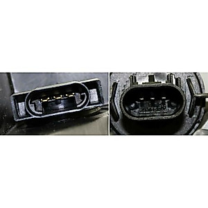 Hyiccoes Headlight Halogen Bulb Driver Side Clear Lens Chrome Interior Lens W/Bulb Headlamp 68003125AD-PFM 9591936 CH2502180