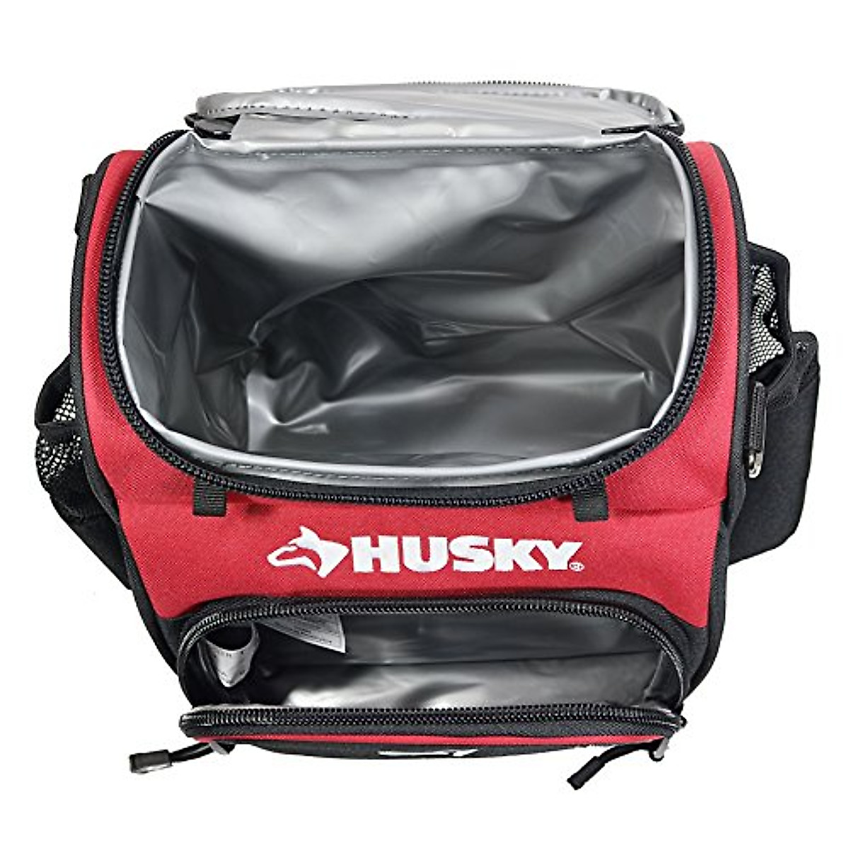Husky 82021N11 9" 600 Denier Water and Weather Resistant Insulated Cooler with 2 Mesh Sleeves and Carrying Strap
