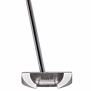 Bell III Upright Lie Half-Mallet 365 Golf Putter (79 Degree Lie) + Winn 15" Counter-Balance Grip (Right, 33)