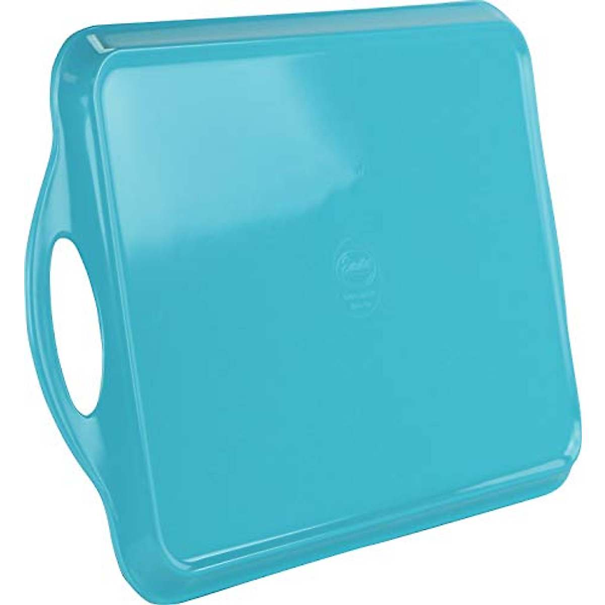 Calypso Basics Rectangular and Tidbit Serving Tray Set, Turquoise