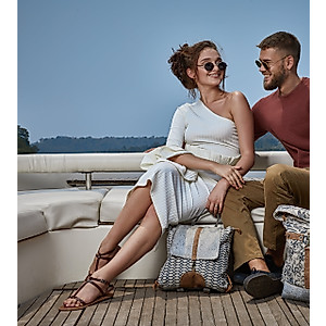 Myra Bag Honey Bee Cowhide & Upcycled Canvas Backpack S-1162