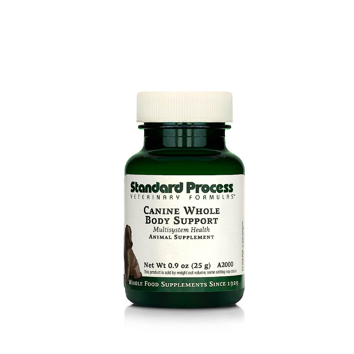 Standard Process Canine Whole Body Support - Multisystem Support Supplement for Canines - Nutritional Powder Supplement for Daily Health Maintenance - Multisystem Supplement Formula - 25 g