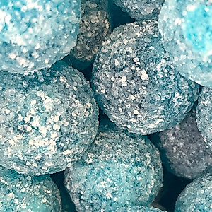 Mega Sour Raspberry Bombs 250 gram bag (1/4 kilo)