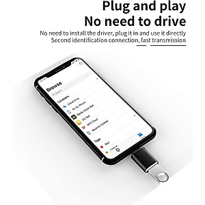 (Apple MFi Certified)Lightning Male to USB3.0 Female Adapter OTG Cable,2 Pack Portable USB Camera Adapter OTG Data Sync Cable for iPhone13/12/11/Xr/X/XS/8/7/Card Reader/Flash Drive/Mouse/MIDI Keyboard