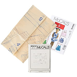 McCall's Patterns M5416 Toddlers' Tops, Dresses and Shorts