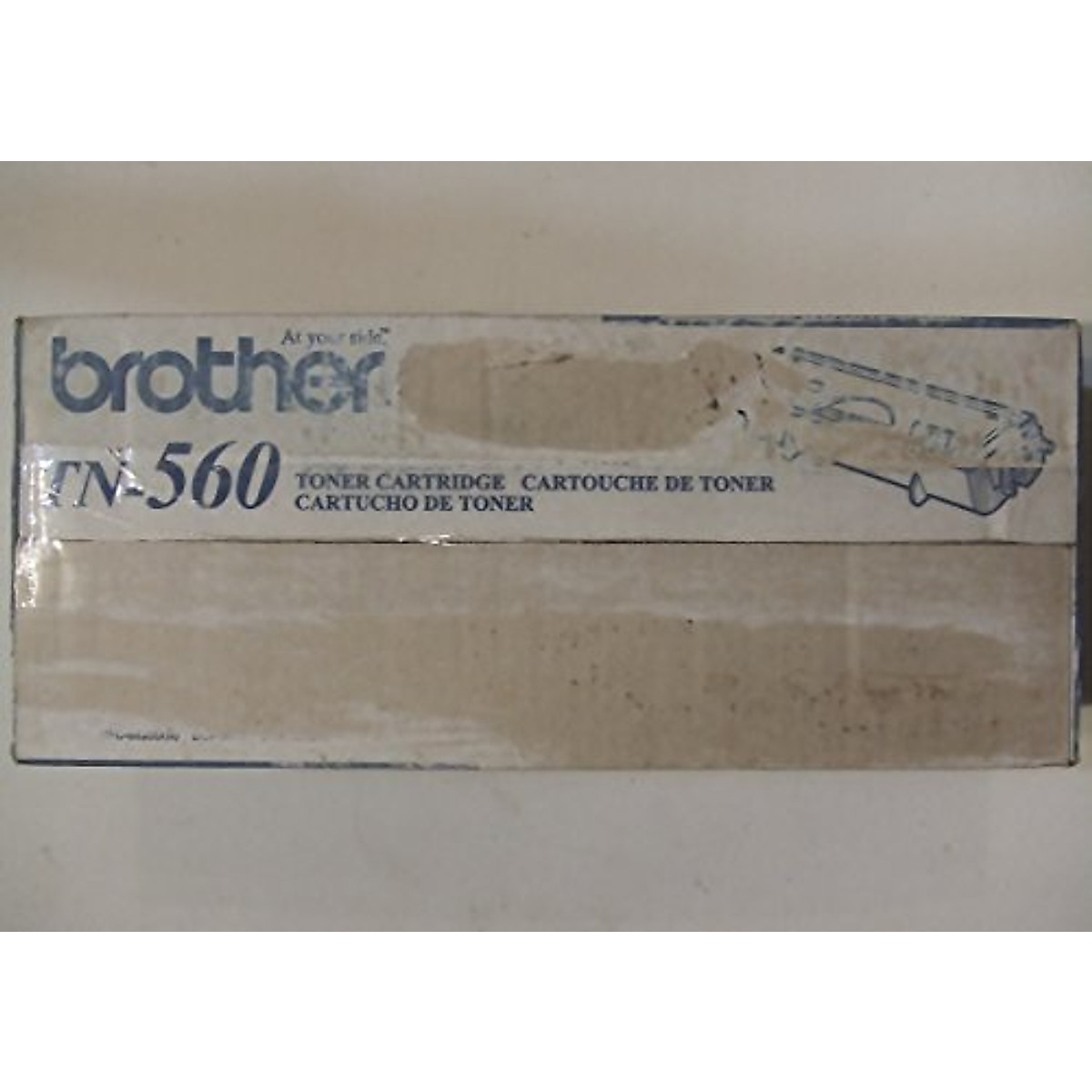 Brother TN560 High-Yield Toner Cartridge, Black - in Retail Packaging