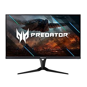 Acer Predator XB323U GPbmiiphzx 32" WQHD (2560 x 1440) IPS NVIDIA G-SYNC Compatible Monitor, VESA Certified DisplayHDR600, Up to 0.5ms, 170Hz, (1 Display Port, 2 HDMI and 4 USB 3.0), Black