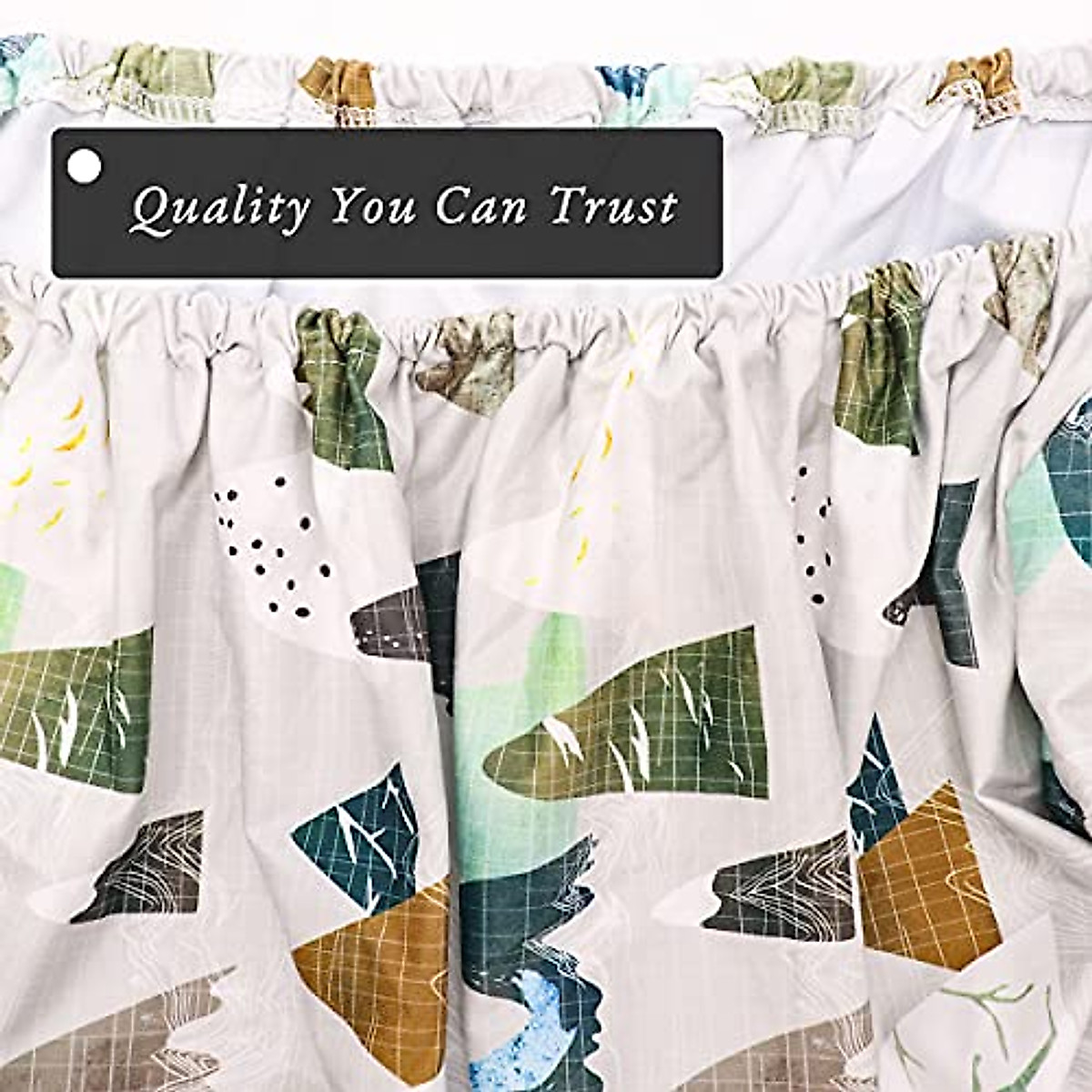 Changing Pad Cover & Nursing Pillow Cover, Neutral Breastfeeding Pillow Slipcover for Baby Boys & Girls, Changing Table Sheets Mountains