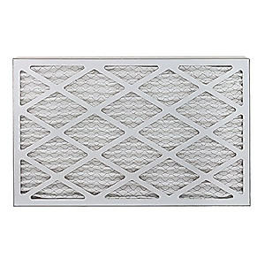 Filterbuy 16x25x1 Air Filter MERV 8 Dust Defense (4-Pack), Pleated HVAC AC Furnace Air Filters Replacement (Actual Size: 15.50 x 24.50 x 0.75 Inches)