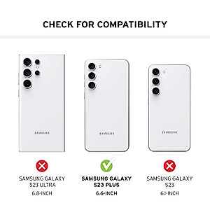 URBAN ARMOR GEAR UAG Designed for Samsung Galaxy S23 Plus Case 6.6" Civilian Olive Drab Green - Rugged Slim Fit Shockproof Impact Resistant Protective Cover