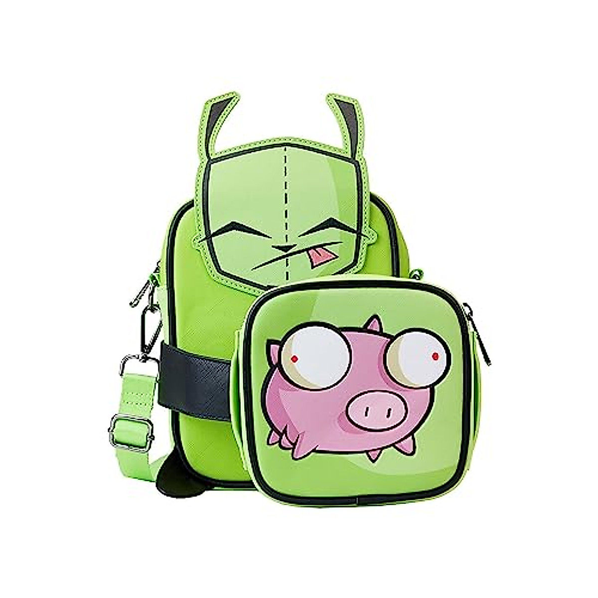 Nickelodeon Invader Zim Gir Cosplay CROSSBUDDIES Bag