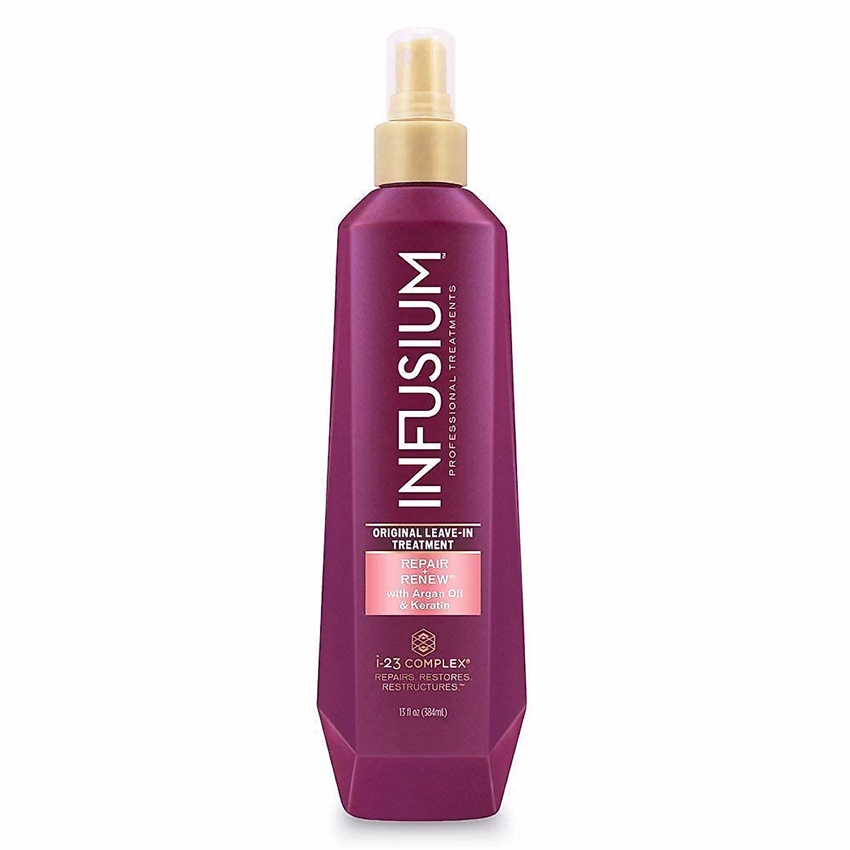 Infusium Professional Treatments - Original Leave-In Treatment - 13 FL OZ (384 mL) Per Bottle - Pack of 3 Bottles