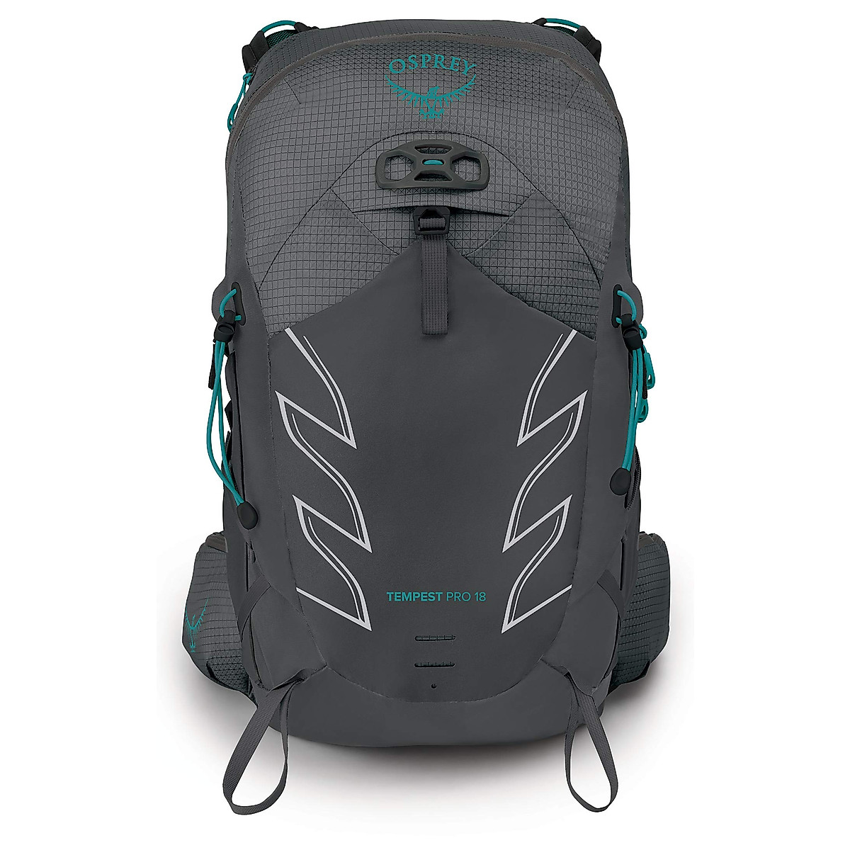 Osprey Tempest Pro 18L Women's Hiking Backpack, Titanium, Medium/Large