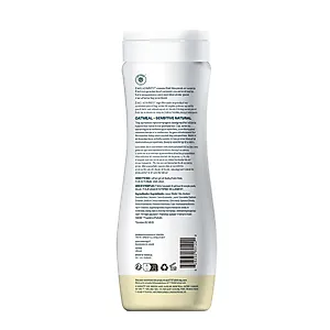 ATTITUDE Body Wash for Sensitive Skin with Oat and Argan Oil, EWG Verified, Dermatologically Tested, Vegan, 16 Fl Oz