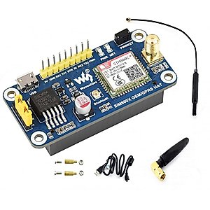 GSM GPRS Bluetooth HAT Based on SIM800C Wireless Internet Compatible with Raspberry Pi 2 3 4 Model B B+ Zero W WH @XYGStudy