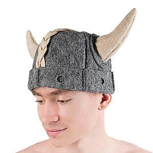 Sauna Hat Viking Russian Banya Hat for Men - Hats Sauna Hat for Men Sauna Hat Finnish Ukraine Sauna Hat Sauna Hat for Men Sauna Hats Russian Gray