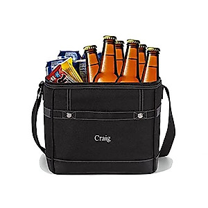 Groomsmen Gifts Set of 5 - Personalized Groomsmen Gifts for Wedding - Best Man and Groomsman Proposal Gifts - Set of 5 Trail Coolers (Black)
