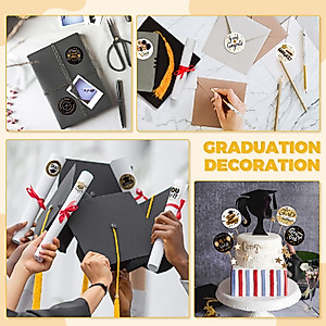 Kesote Graduation Party Favors 2023, 24 Pack Graduation Favor Boxes Grad Cap Box for Candy Goody Chocolate Gift, Graduation Party Supplies