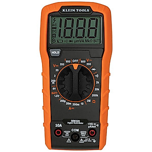 Klein Tools 69355 Digital Multimeter Premium Electrical Test Kit with Non-Contact Voltage Tester, Receptacle Tester, Test Leads