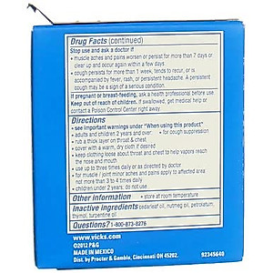 Vicks VapoRub Ointment 6 oz (Pack of 4)